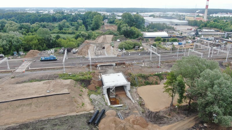 Rail Baltica – postępują prace na stacji w Ełku - Kolej na wschód