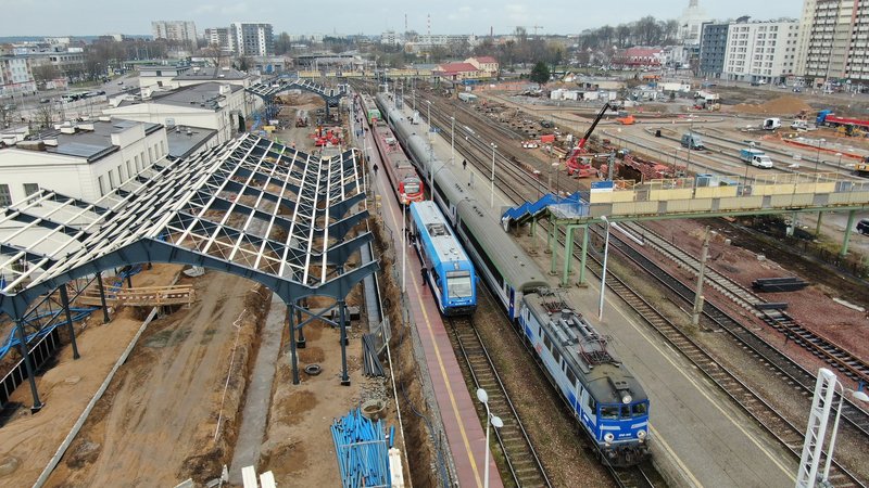 Rail Baltica – nowy etap prac na stacji Białystok - Kolej na wschód