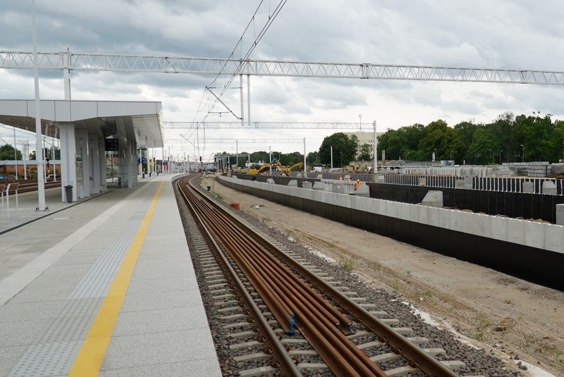 Rail Baltica – postępują prace na stacji w Ełku - Kolej na wschód